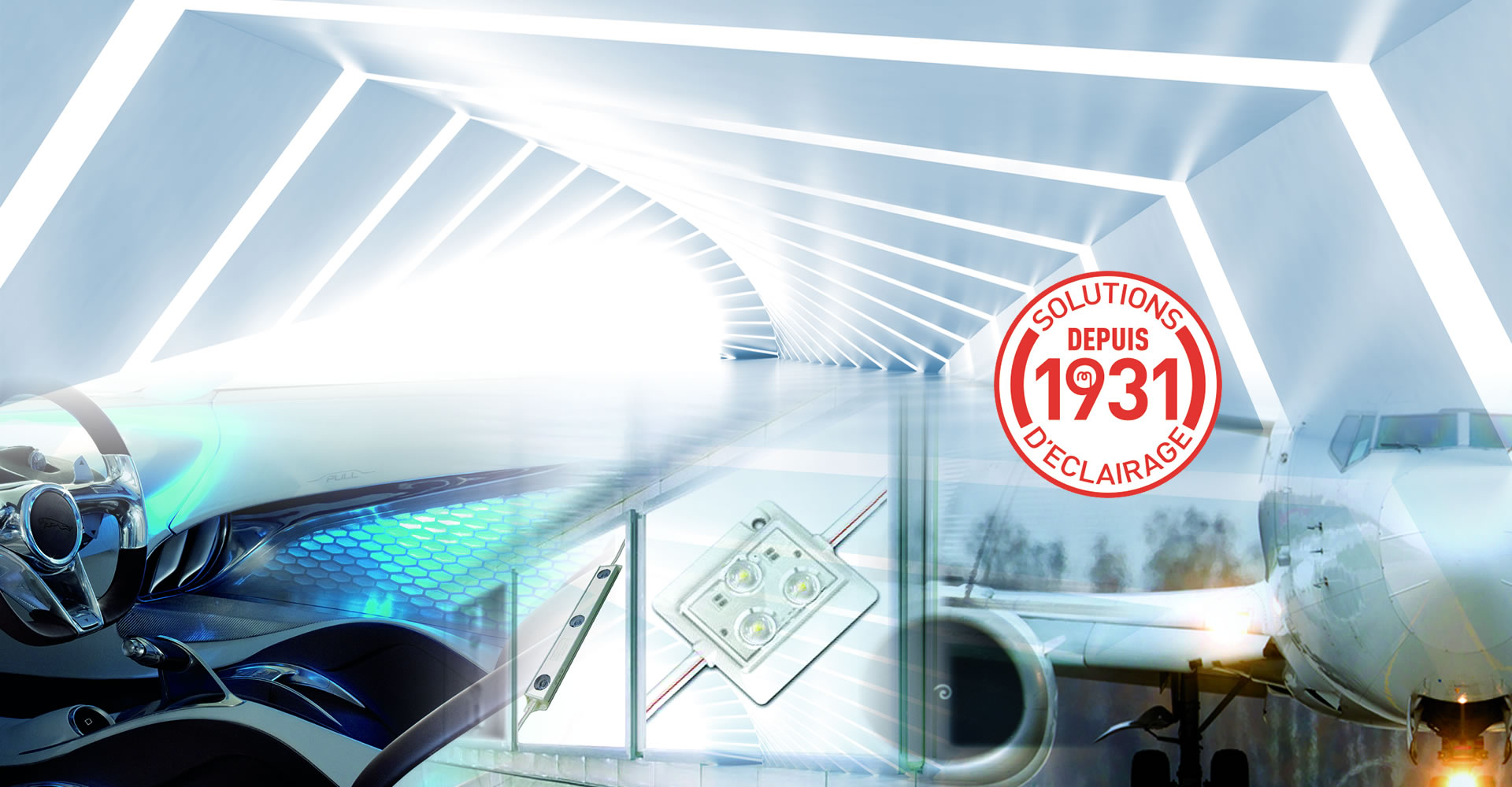 Solution d'éclairage LED - Eclairage LED France - Oshino